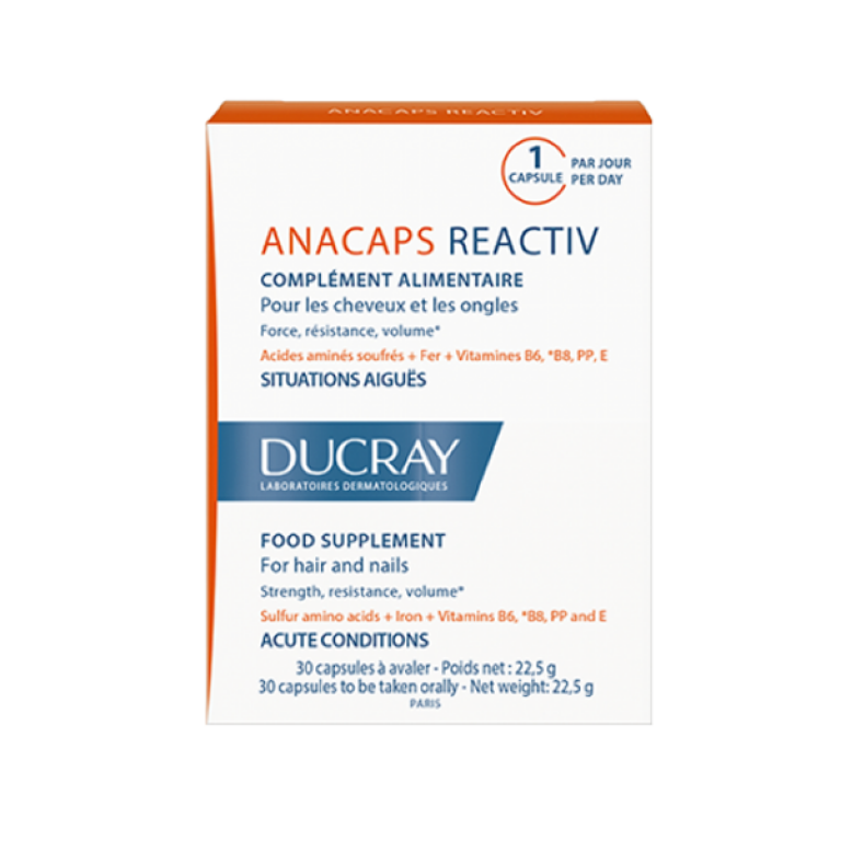 EZINE Ducray Anacaps Reactiv 30 capsules - EZINE