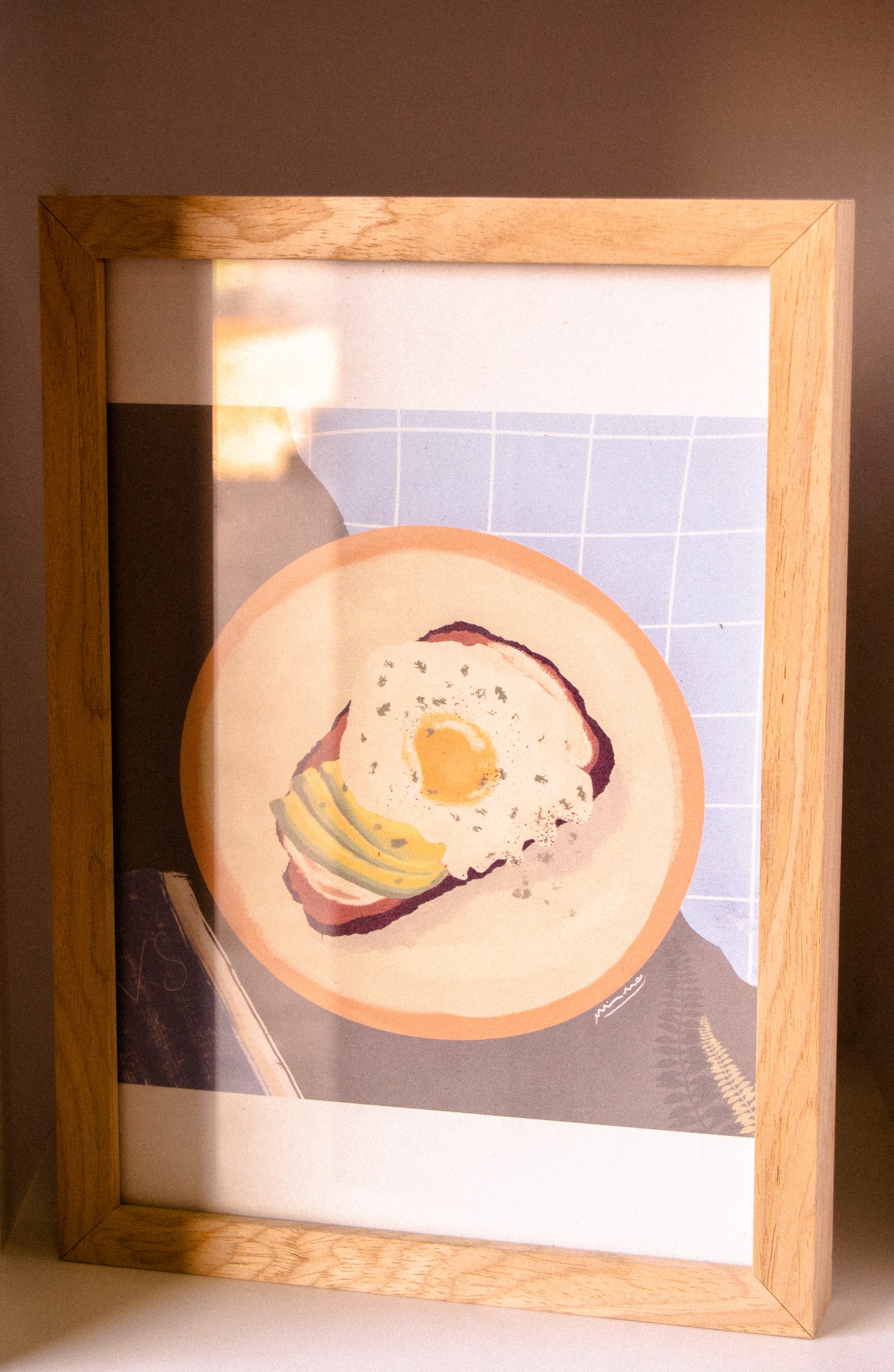 EZINE Art Mural Breakfast 23,5 x 32,5 cm - EZINE